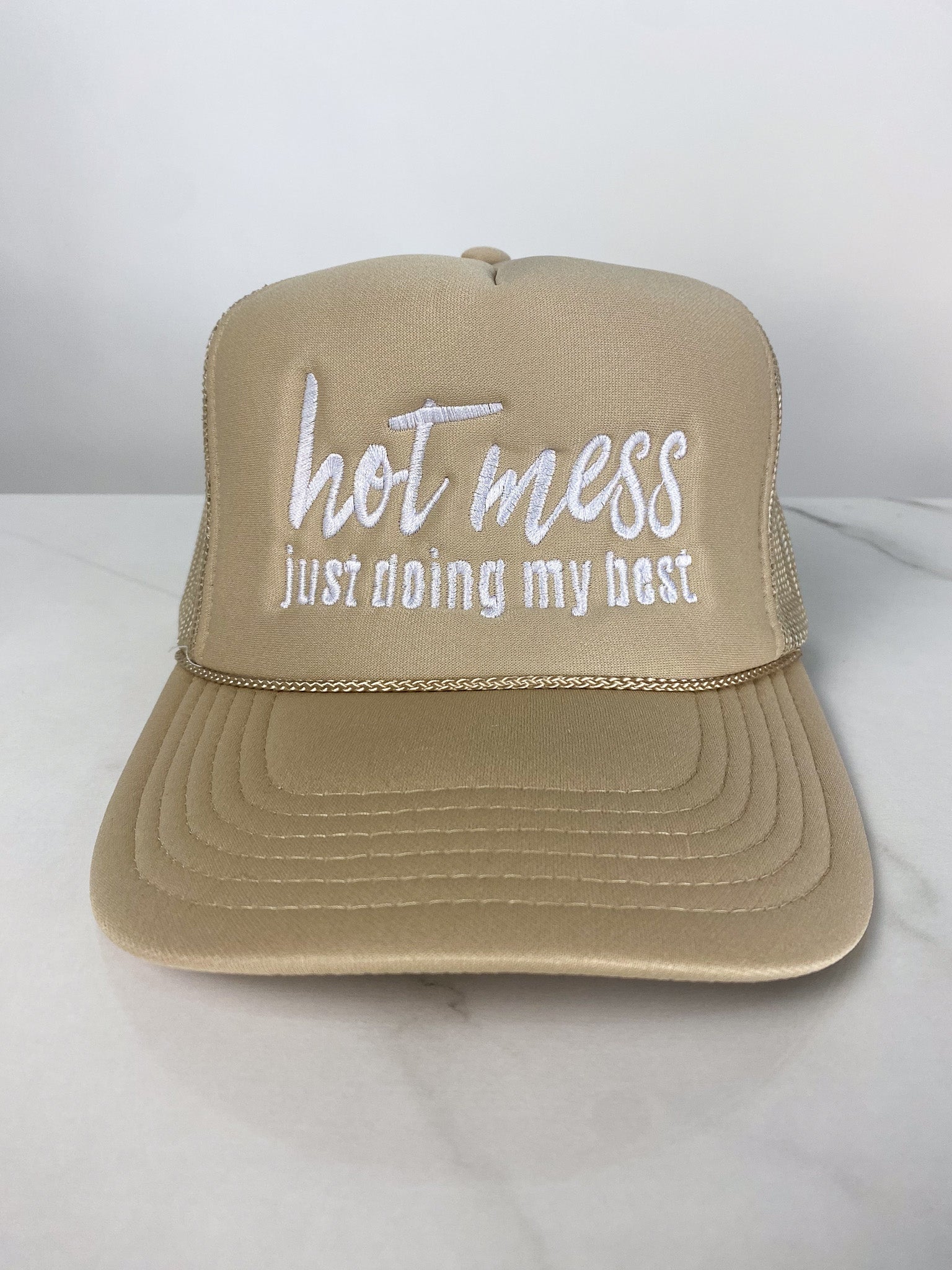Hot Mess Trucker Hat – Fearlessopal